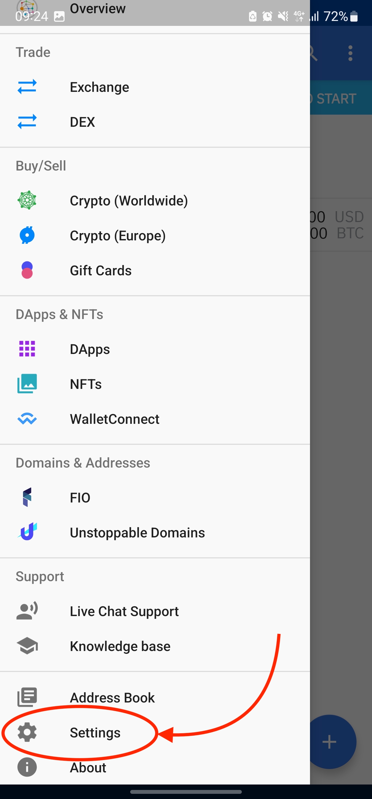 Wie macht man einen Screenshot in Coinomi (Android-Handy)? – BTC Direct ...