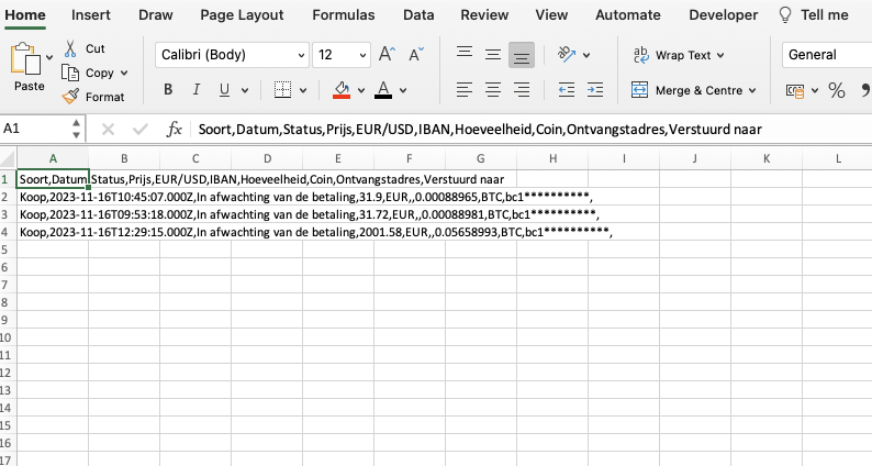 Hoe maak je een CSV bestand overzichtelijk in Excel? – BTC Direct ...