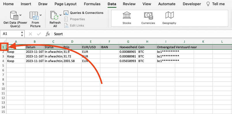 Hoe maak je een CSV bestand overzichtelijk in Excel? – BTC Direct ...