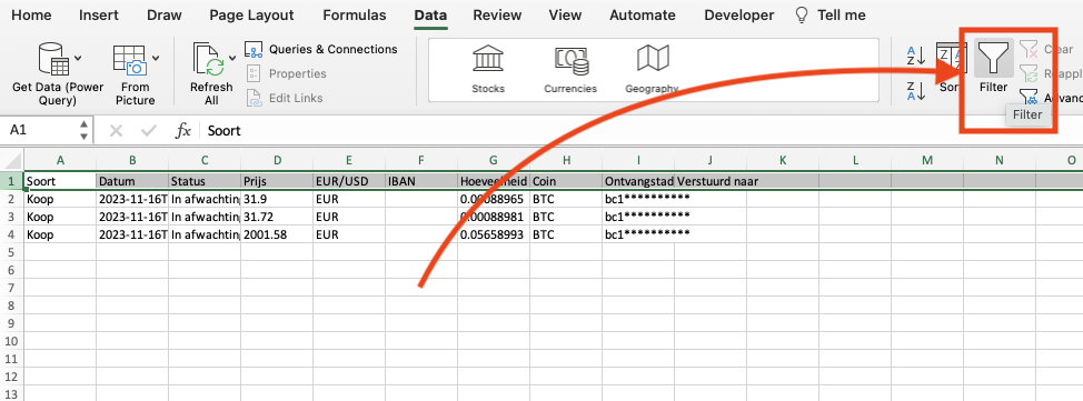 Hoe maak je een CSV bestand overzichtelijk in Excel? – BTC Direct ...