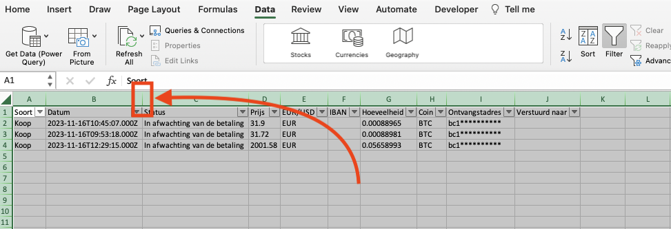 Hoe maak je een CSV bestand overzichtelijk in Excel? – BTC Direct ...