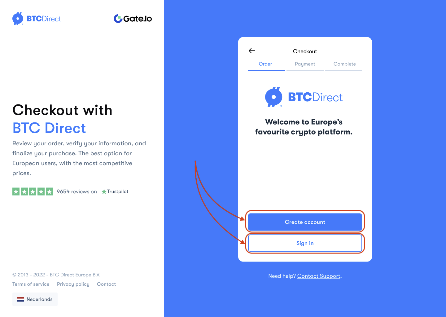 ¿Cómo puedo comprar criptomoneda en Gate.io a través de BTC Direct ...